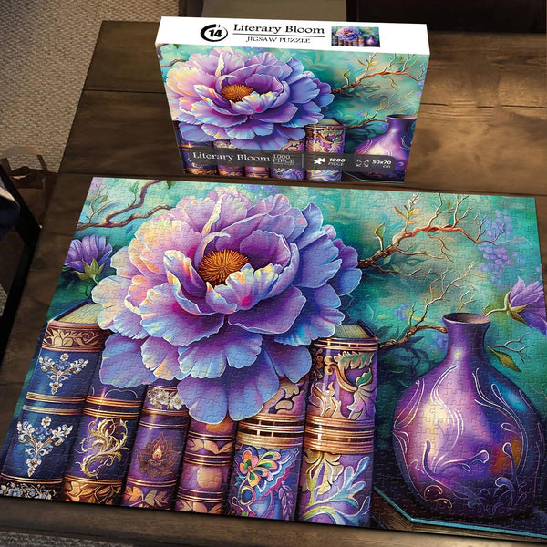 Literary Bloom Jigsaw Puzzles 1000 Pieces – Obviouslove