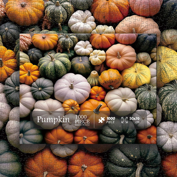 Halloween Pumpkin Jigsaw Puzzle 1000 Pieces – Obviouslove