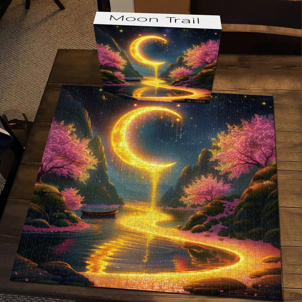 Moon Trail Jigsaw Puzzle 1000 Pieces – Obviouslove