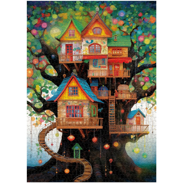 Dream Treehouse Jigsaw Puzzle 1000 Pieces – Obviouslove