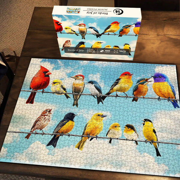 Birds of Joy Jigsaw Puzzle 1000 Pieces – Obviouslove