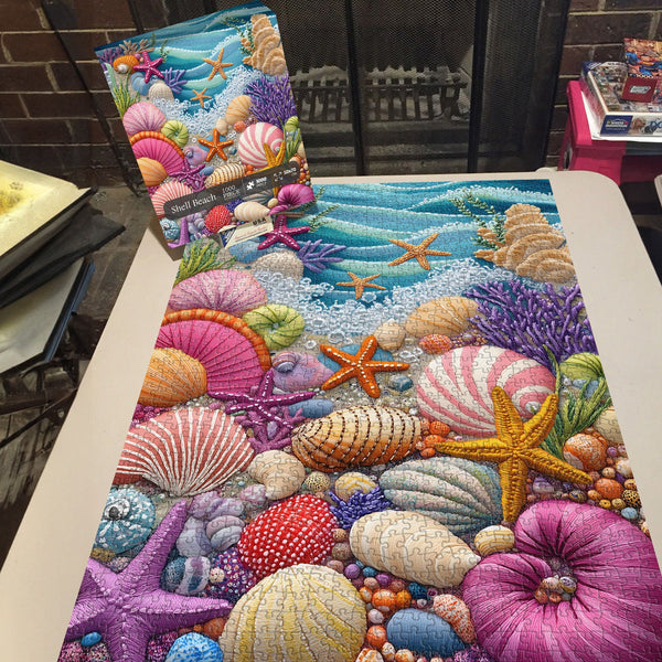 Shell Beach Jigsaw Puzzle 1000 Pieces – Obviouslove