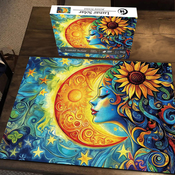 Lunar Solar Jigsaw Puzzle 1000 Pieces – Obviouslove