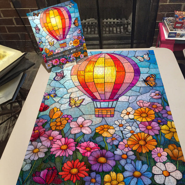 Flower Field Journey Jigsaw Puzzles 1000 Pieces – Obviouslove