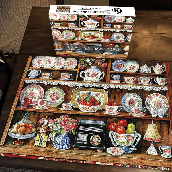 Porcelain Collection Jigsaw Puzzle 1000 Pieces – Obviouslove