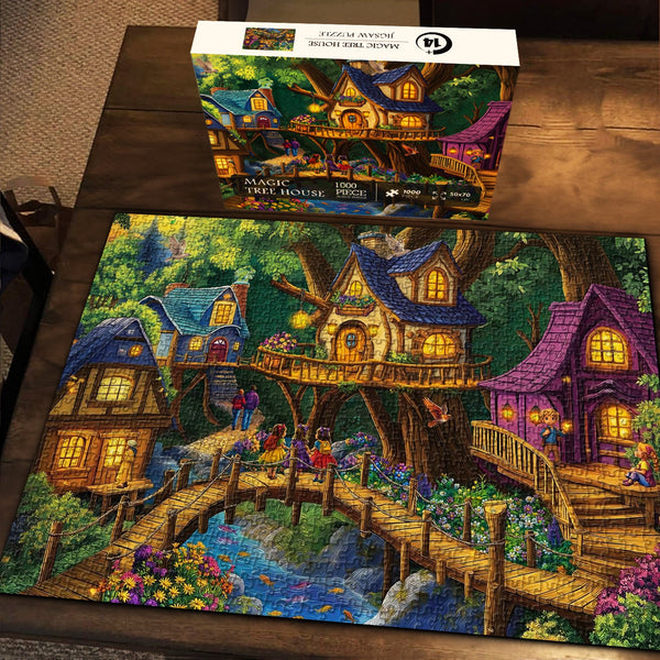 Magic Tree House Jigsaw Puzzle 1000 Pieces – Obviouslove