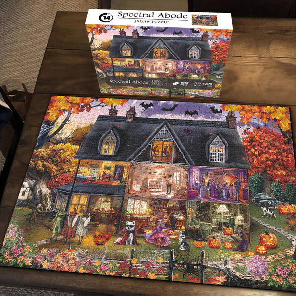 Spectral Abode Jigsaw Puzzle 1000 Pieces – Obviouslove