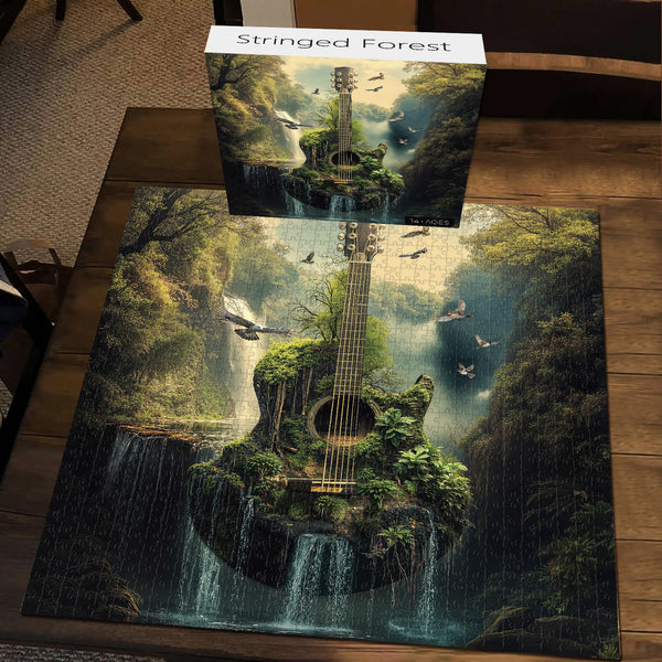 Stringed Forest Jigsaw Puzzles 1000 Pieces – Obviouslove