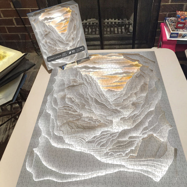 Sunset Canyon Jigsaw Puzzle 1000 Pieces – Obviouslove